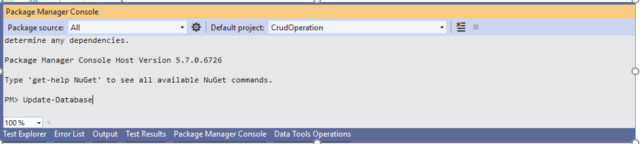 Net Blog By Asif Crud Operation Using Ef60 Code First In Aspnet Mvc