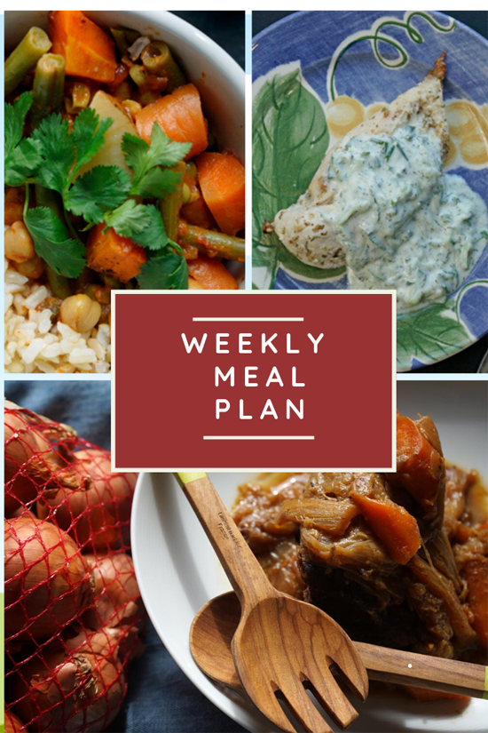 7 Day Meal Plan: Greek Chicken, Curry Veggies & More - Recipes To The ...