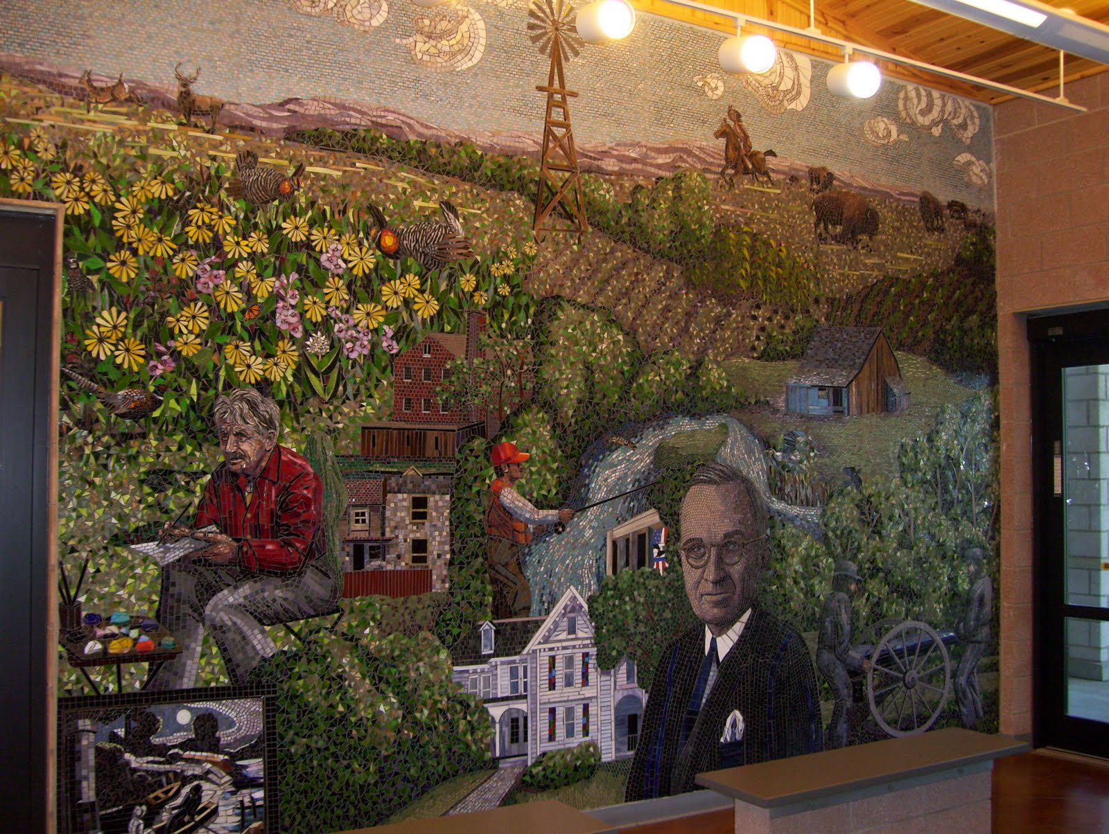 Echo of Joy: Weekly beauty: Missouri mural