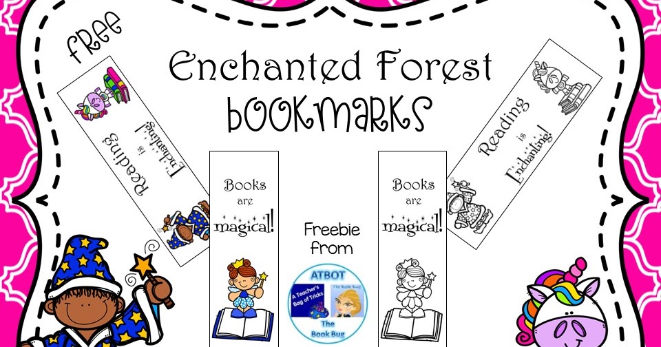 Classroom Freebies Too: Free Enchanted Forest Bookmarks