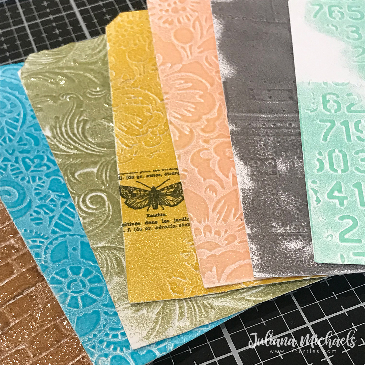 Glazed Ceramic Tags - 17turtles Juliana Michaels