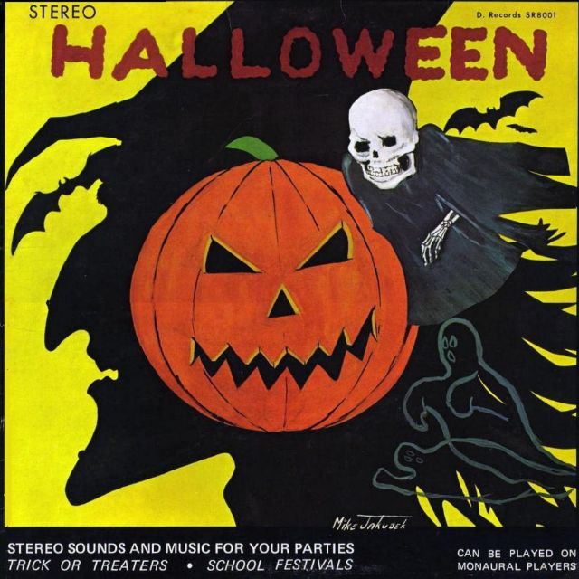 A Collection of 50 Spooky Halloween Album Covers ~ Vintage Everyday