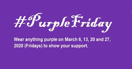 Purple Fridays: Teachers to wear purple on all Fridays of March - Deped ...