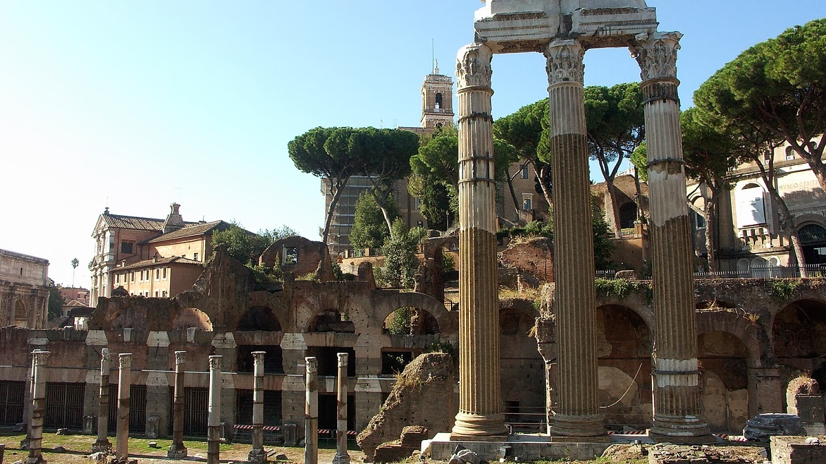 ARCHITETTURA ROMANA - I Fori - Il Teatro - Il tempio - Architettura ...