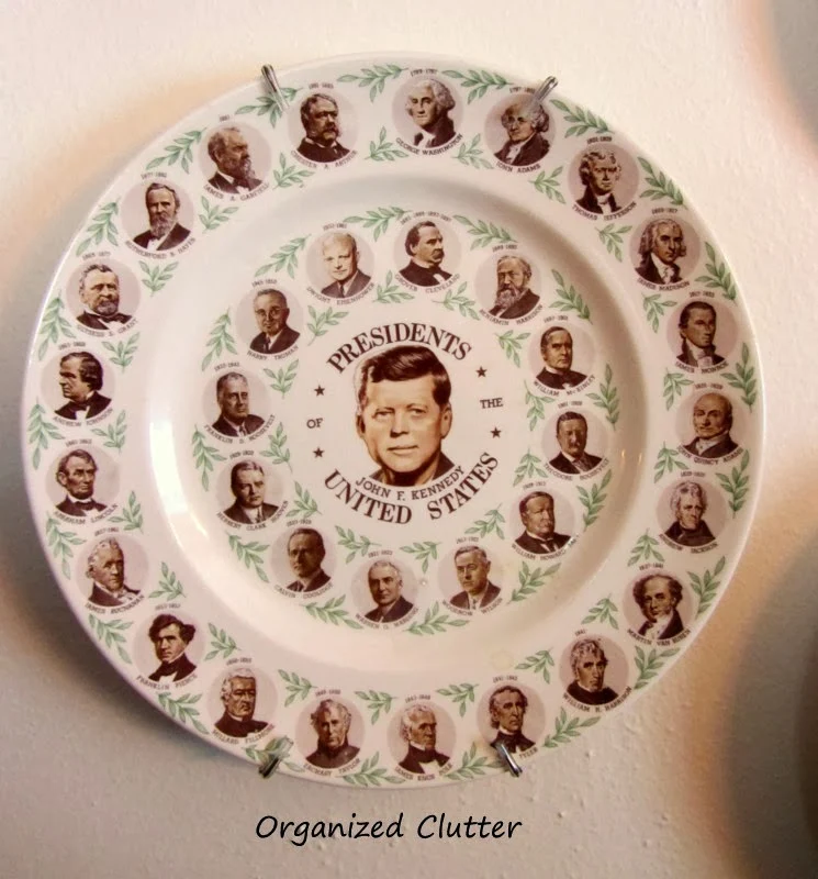 A President's Day Vintage Vignette - Organized Clutter