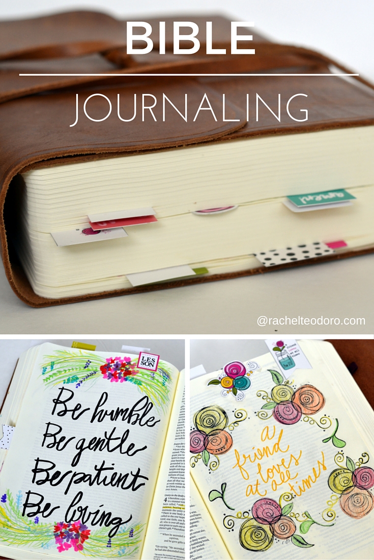 Bible Journaling Four Different Ways the Essentials in Action