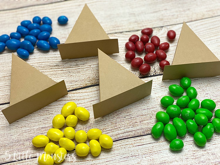 5 Little Monsters: Sorting Hat Candy Boxes