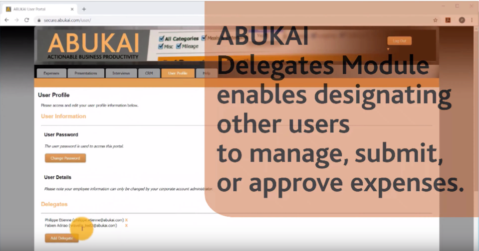 ABUKAI Blog: ABUKAI Delegates Module Allows Users to Select Others to ...