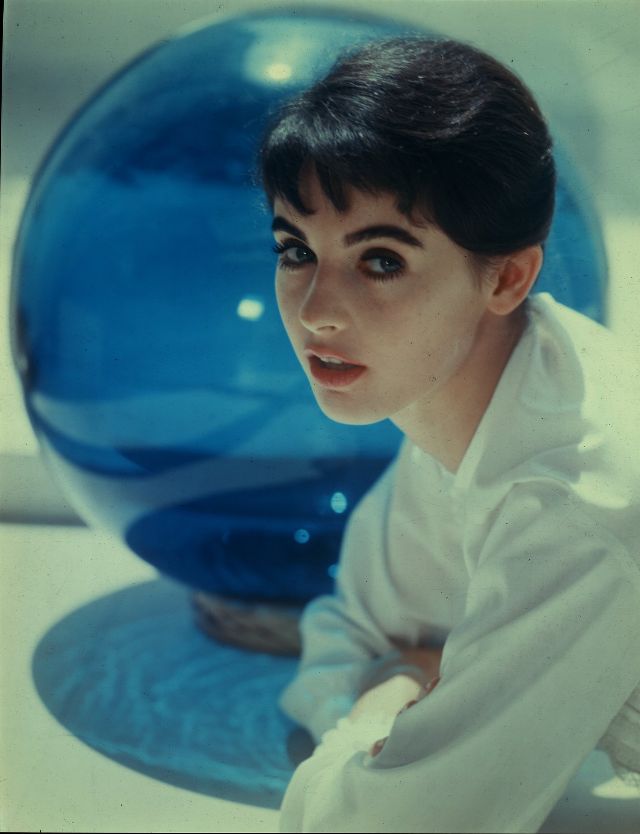 Stunning Color Photos of Millie Perkins in the 1950s and ’60s ~ Vintage ...