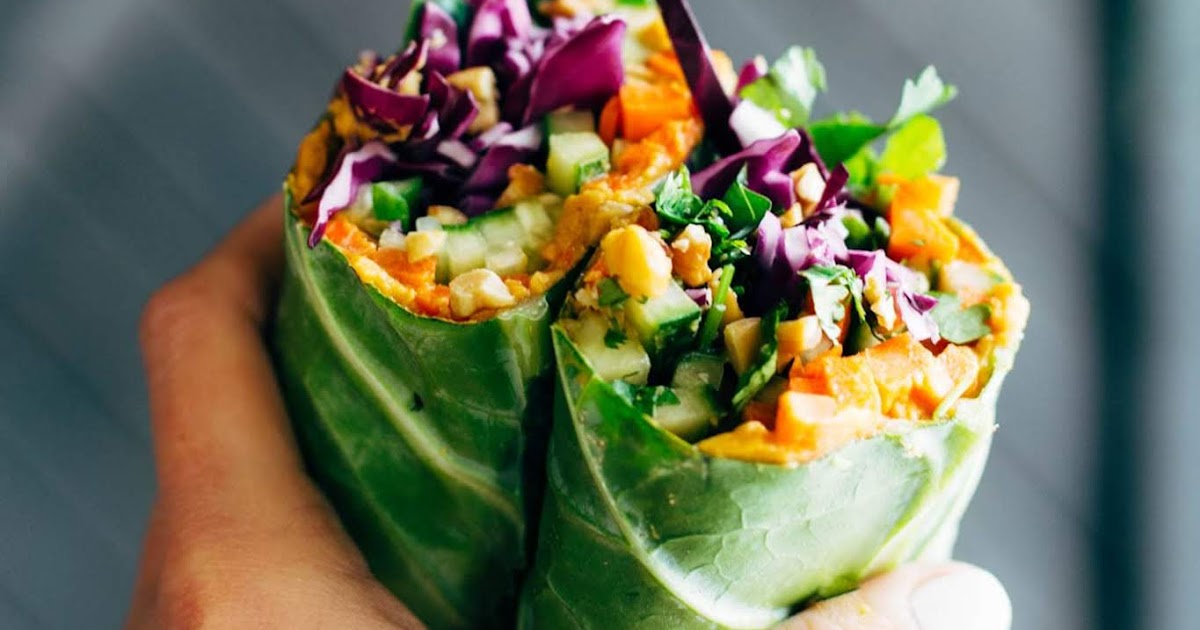 DETOX RAINBOW ROLL-UPS WITH PEANUT SAUCE #HEALTHYVEGAN #KETO - Media ...
