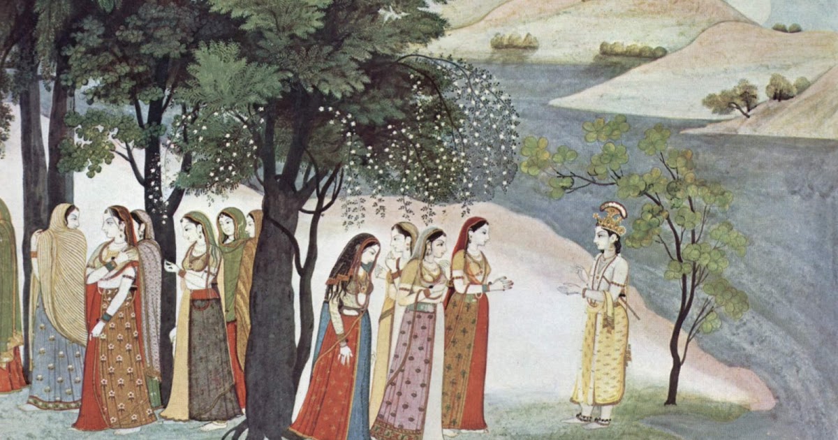 UDDHAVA AND THE GOPIS