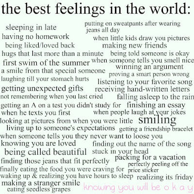 One day at a time: The best feelings in the world