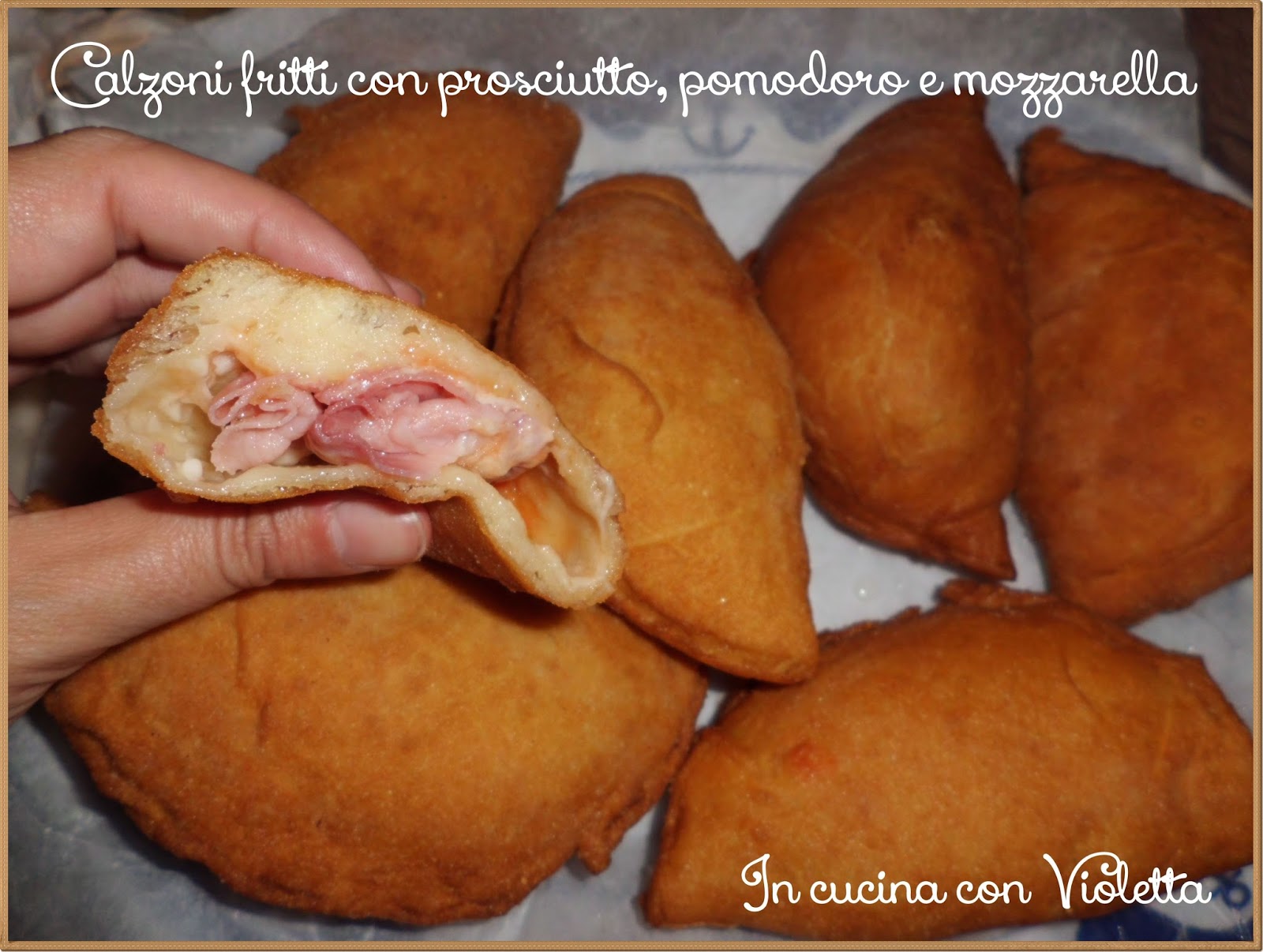 In Cucina Con Violetta: Calzoni fritti