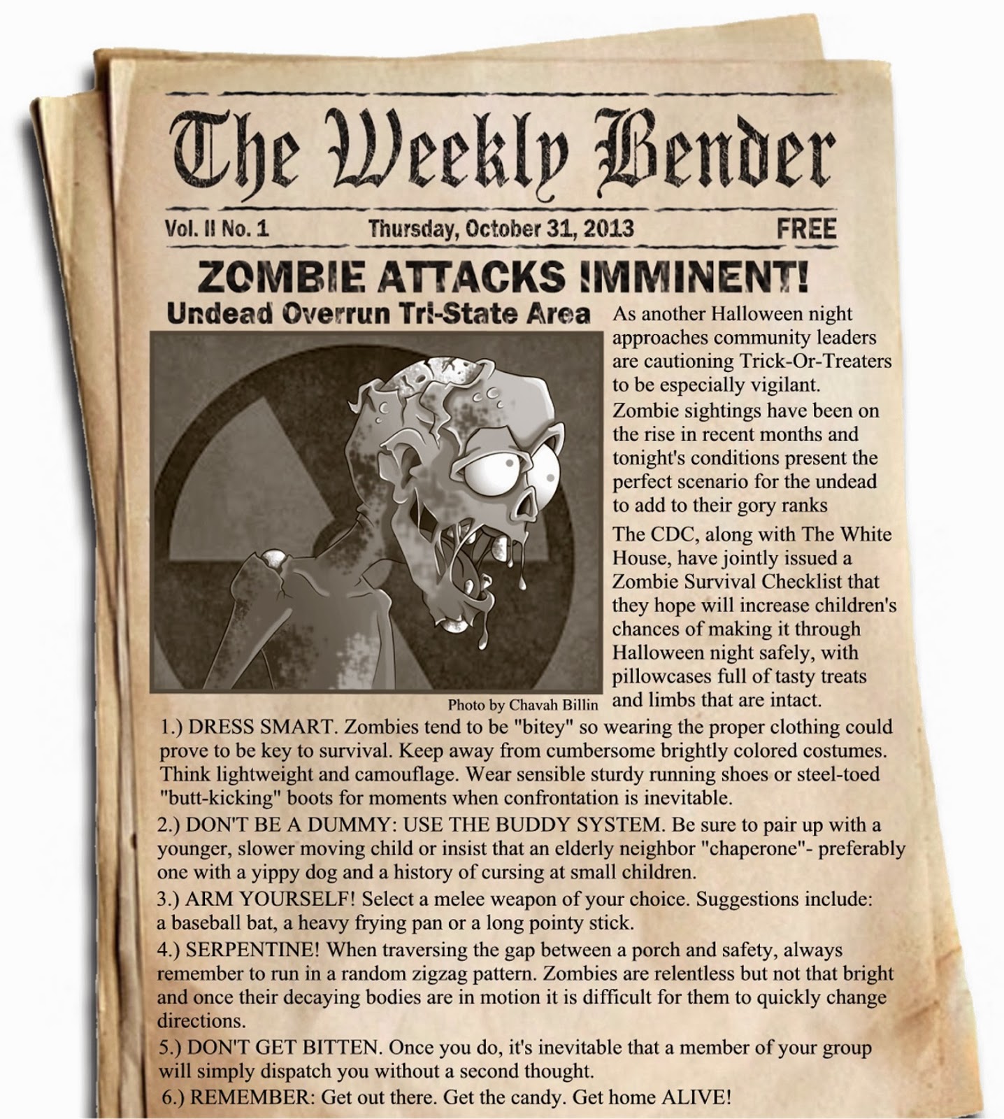 The Weekly Bender by Chavah Billin