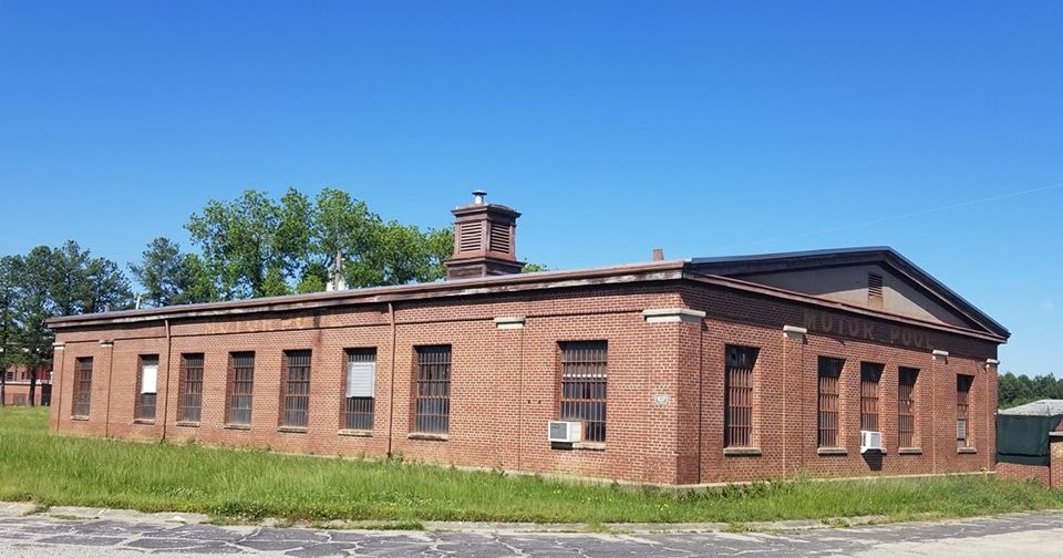 Forgotten Georgia: The Original Motor Pool Building on Fort Gillem