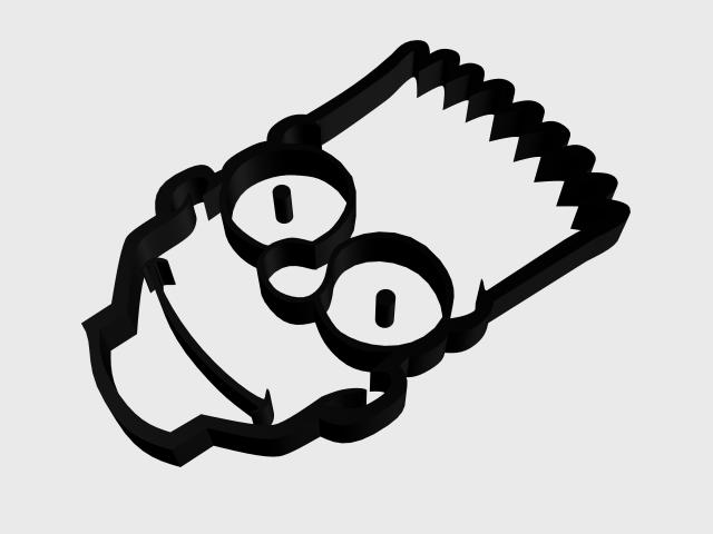 Proyectación_Franciscandrea: Stencil Bart Simpson