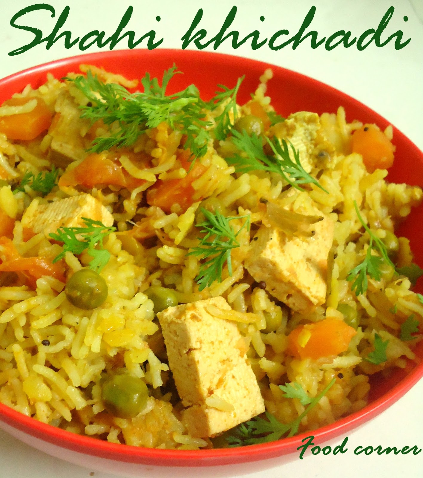 Shahi Khichadi/Khichdi | Rice Recipe ~ Kiran's Food corner