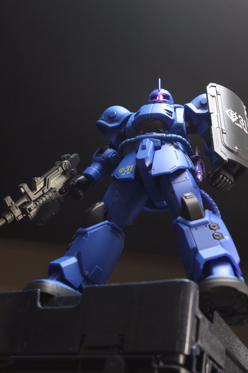 GUNDAM GUY: HG 1/144 MS-04 Bugu (Ramba Ral Unit) - Painted Build w/ LED