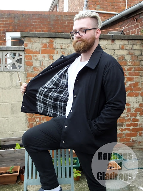 ragbags and gladrags - Made by the Sea: Coach Style Jacket - DIY (Free ...