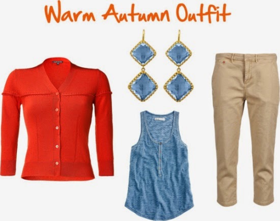 Stagione cromatica Autunno Warm abbigliamento colori