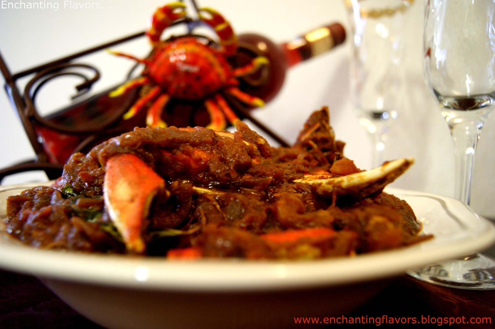 Enchanting Flavors: Kallu Shappu Style Njandu Curry / Toddy Shop Style ...