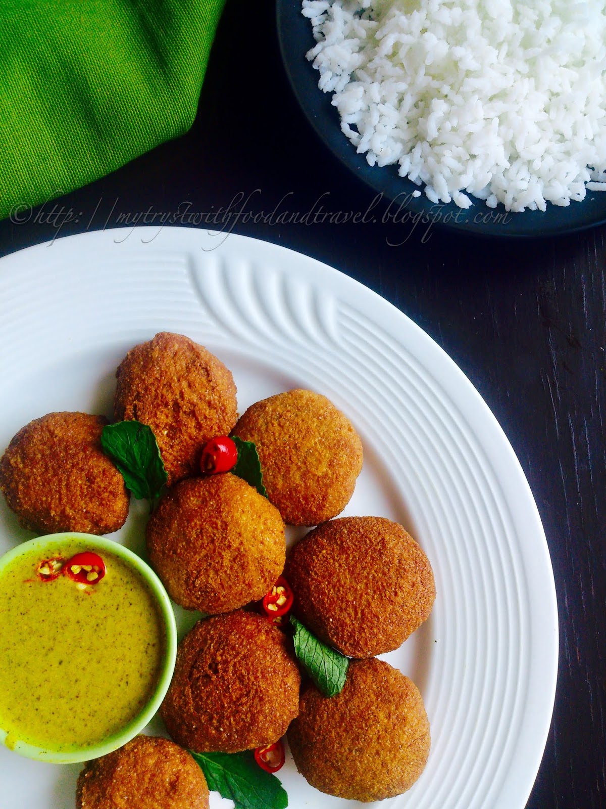 My Tryst With Food And Travel: Posto Narkel Bora Recipe | Khus Khus Aur ...