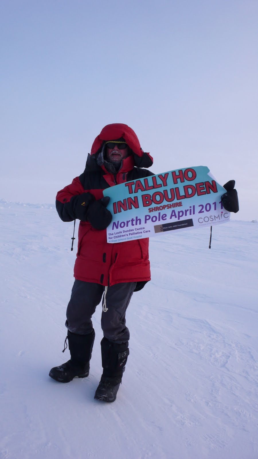 Johnny Bergius' North Pole Attempt 2011