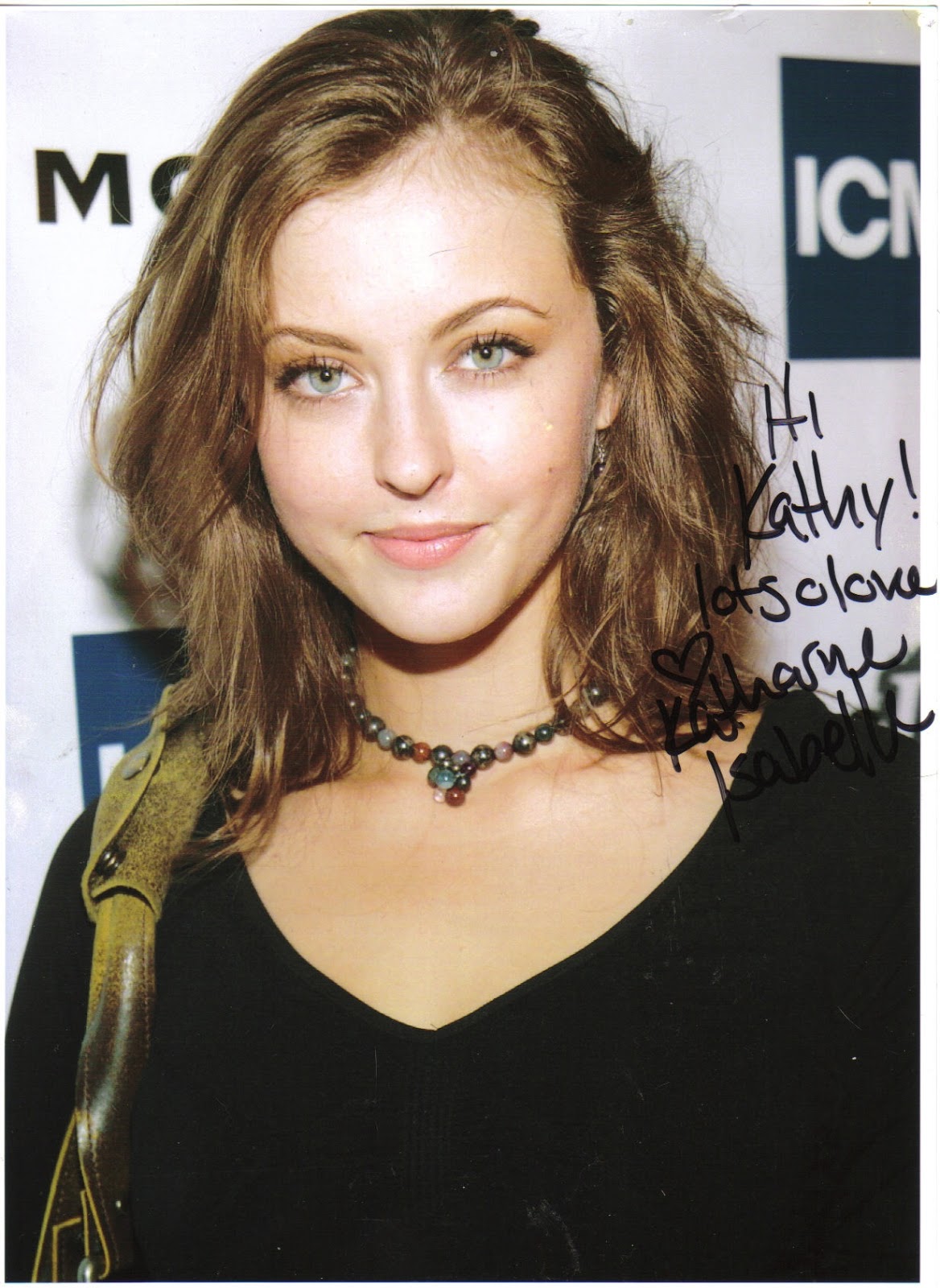 Confessions of a Scarlet Woman: K is for Katharine Isabelle