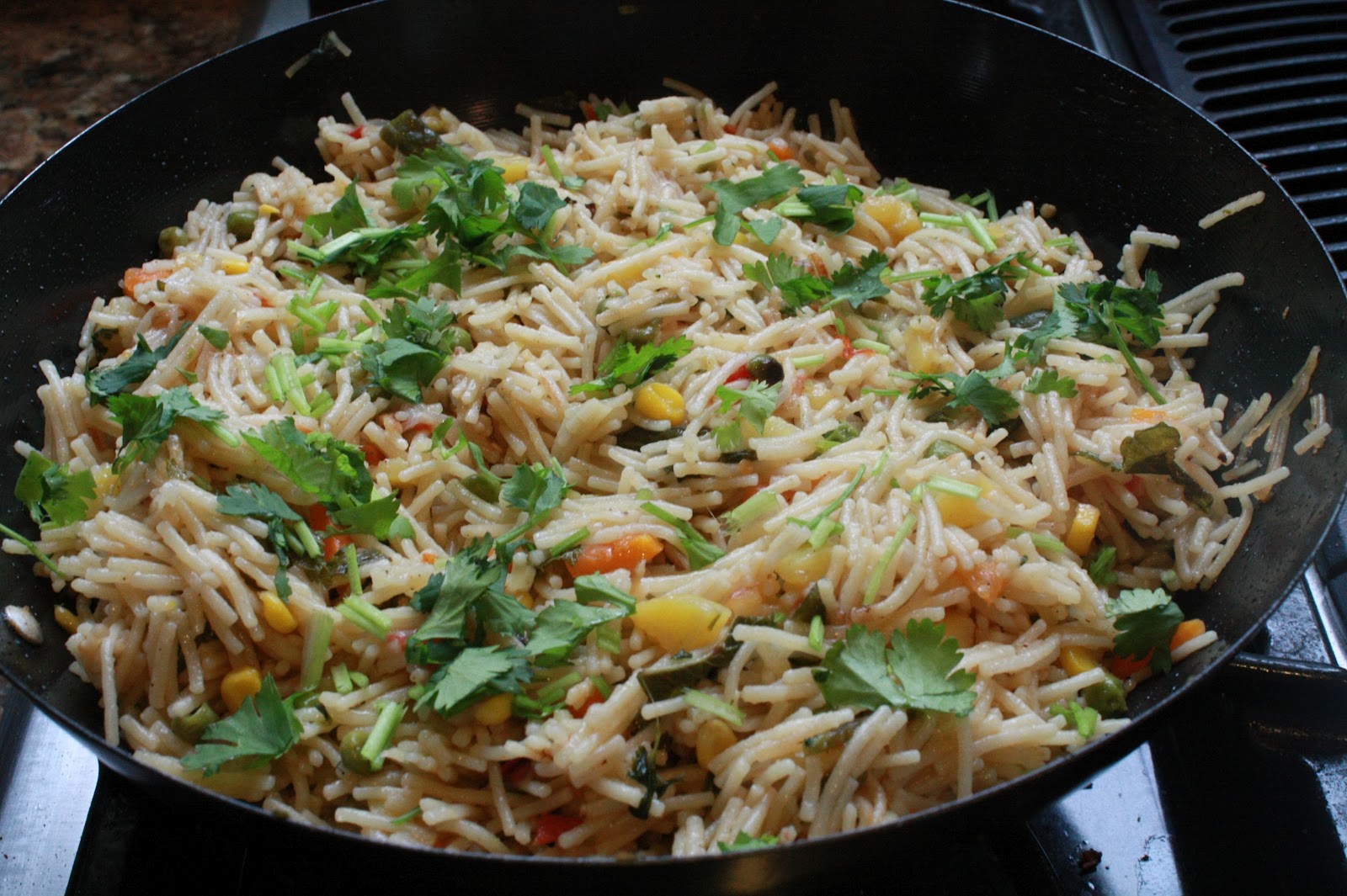 Yum! Yum! Yum!: Semya Pulao ( Step - by - Step)
