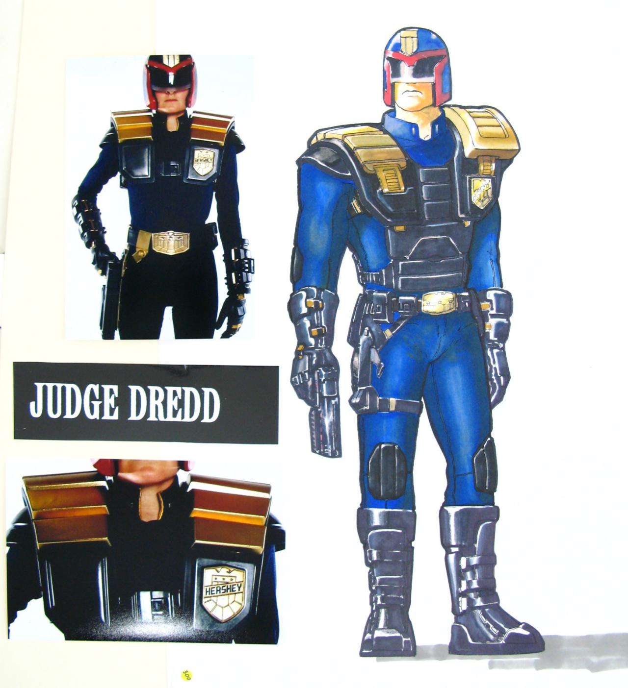 Never-Before-Seen 'Judge Dredd' 1995 Concept Art and Storyboards For ...