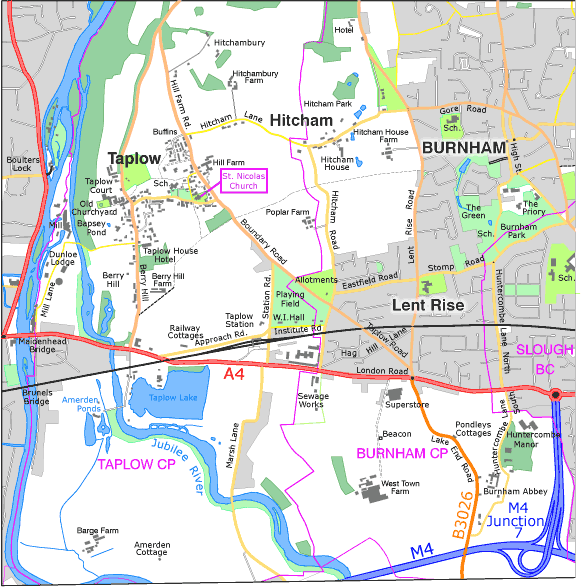Une frenchie à Reading: Aux environs de Taplow et Burnham
