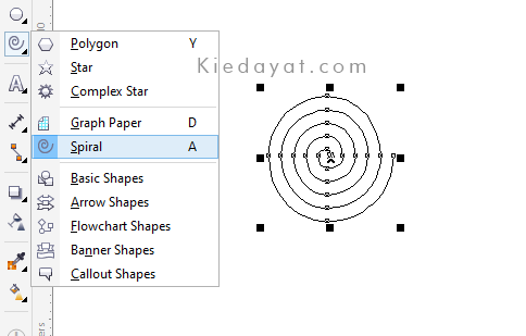 Macam Macam Tool Box Coreldraw Lengkap dengan Fungsinya - Kiedayat