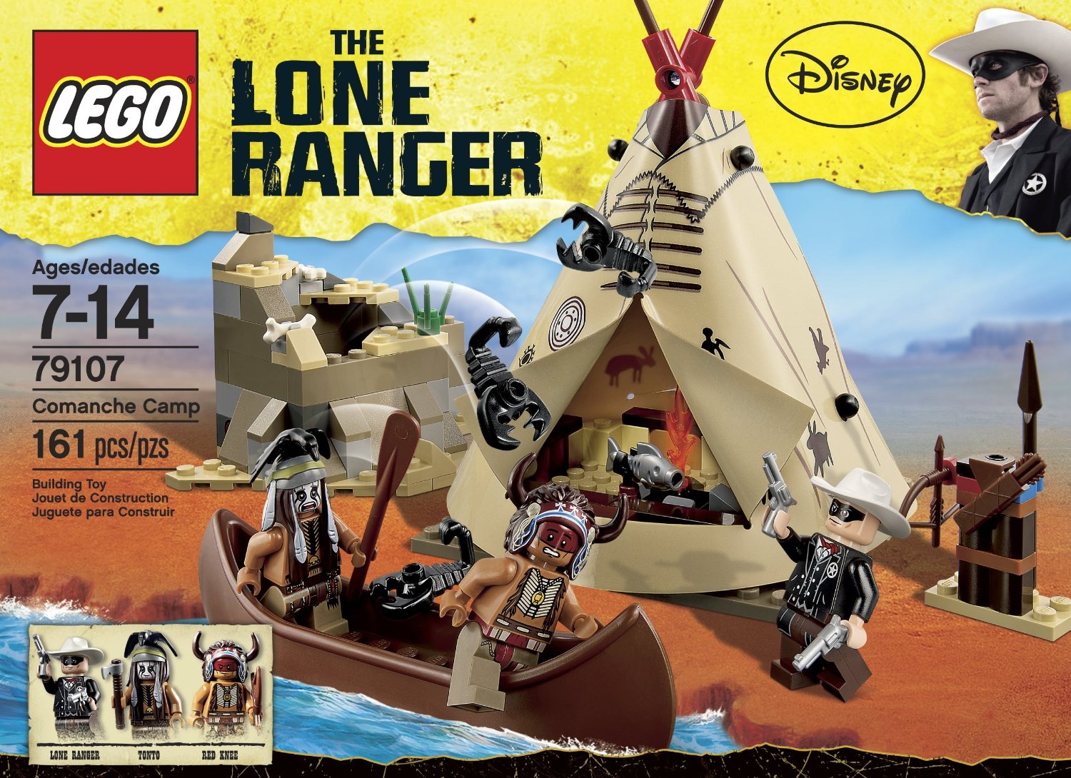 TV Brinquedos: The Lone Ranger vira Lego antes de chegar ao cinema
