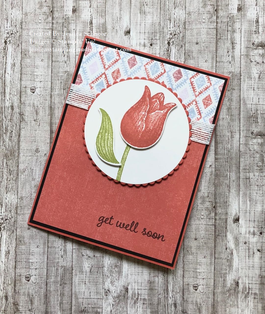 Jessica's Stamping Studio: Timeless Tulips Class-To-Go!