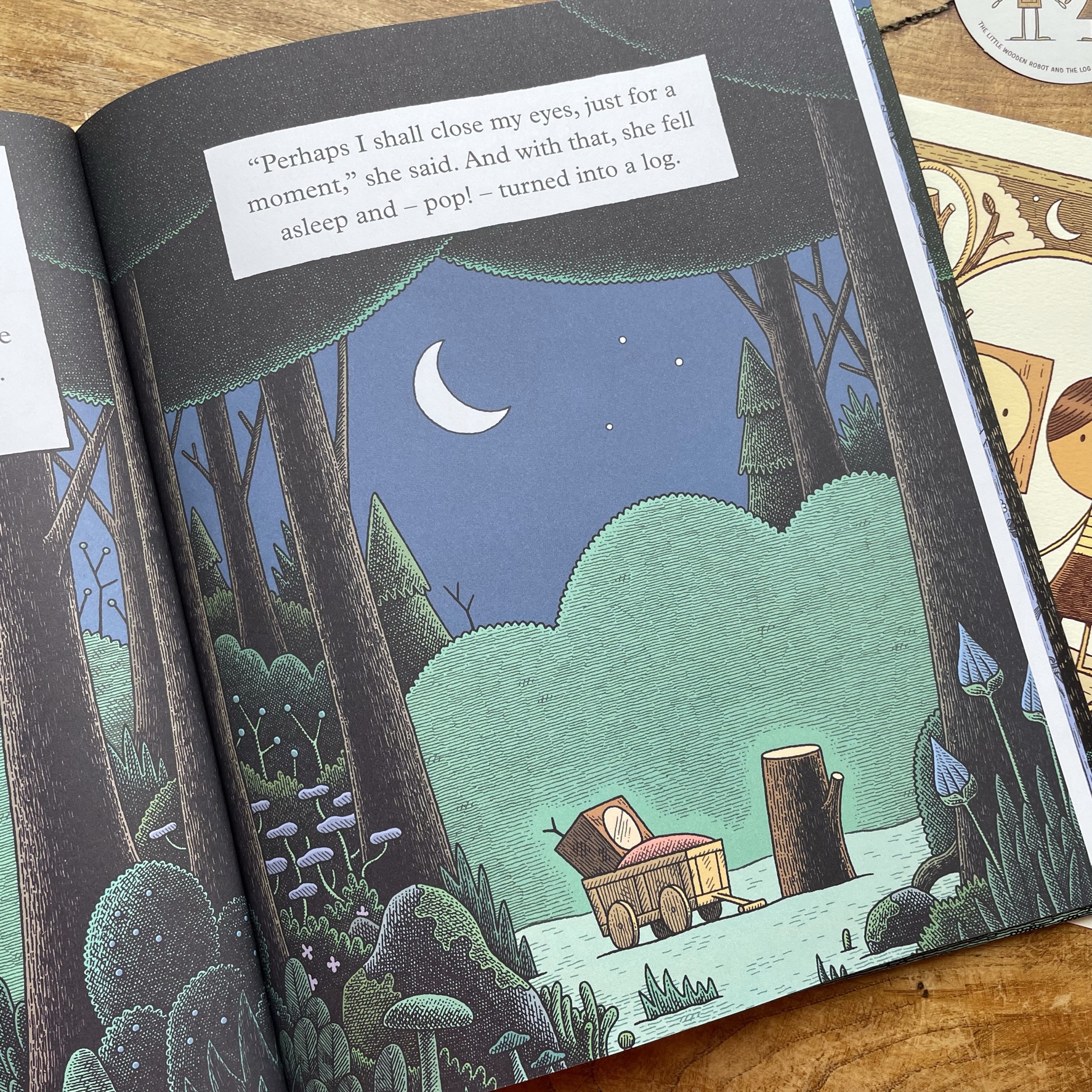 The Little Wooden Robot and the Log Princess - BookBairn