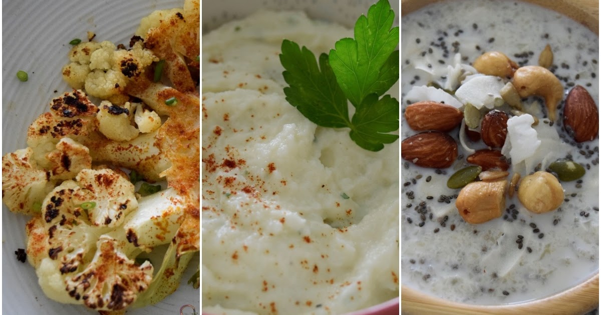 Recetas con coliflor ¡Te sorprenderás! Parte I - Sabrina´s Sea of Colors