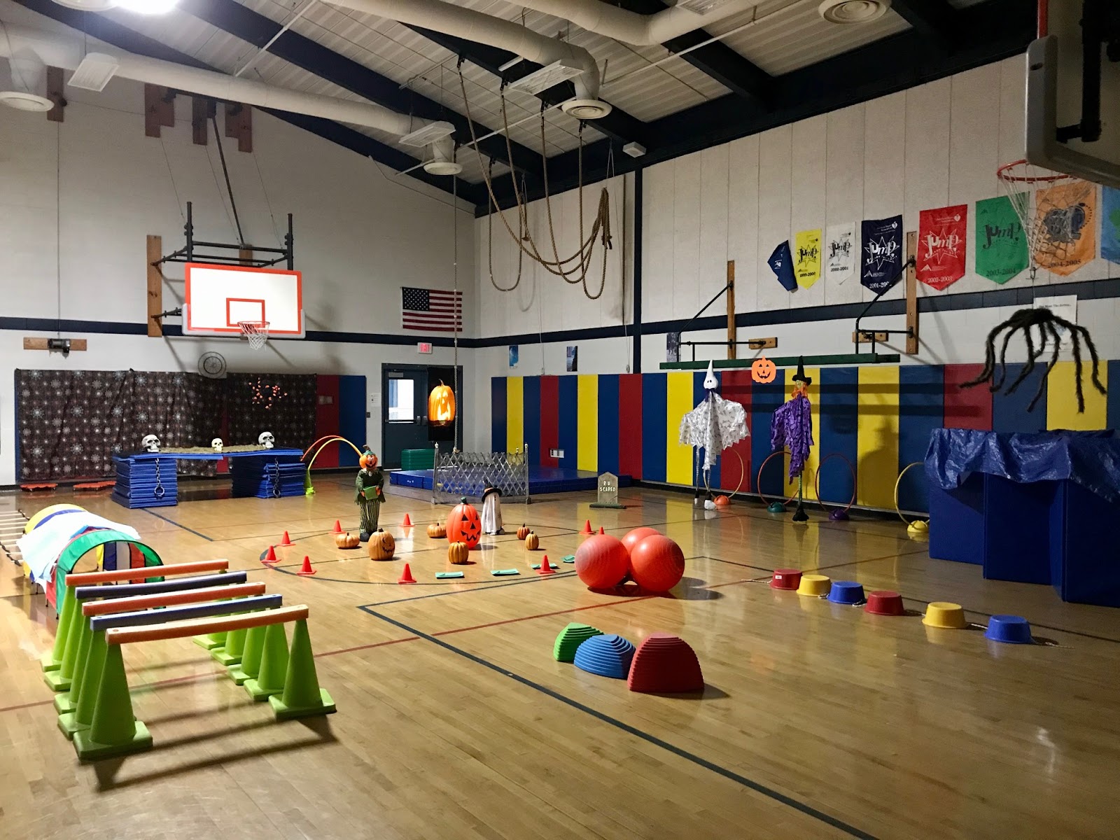 Music With Mr. Barrett: Spooky Gym Obstacle Course
