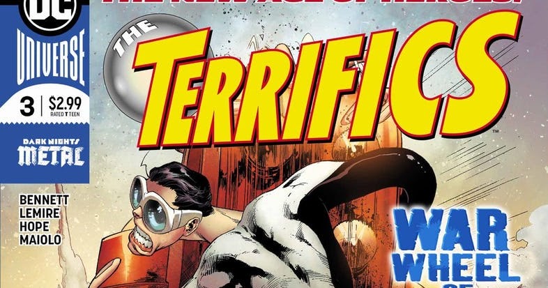 Comic Obsessed.: Some thoughts about The Terrifics #3