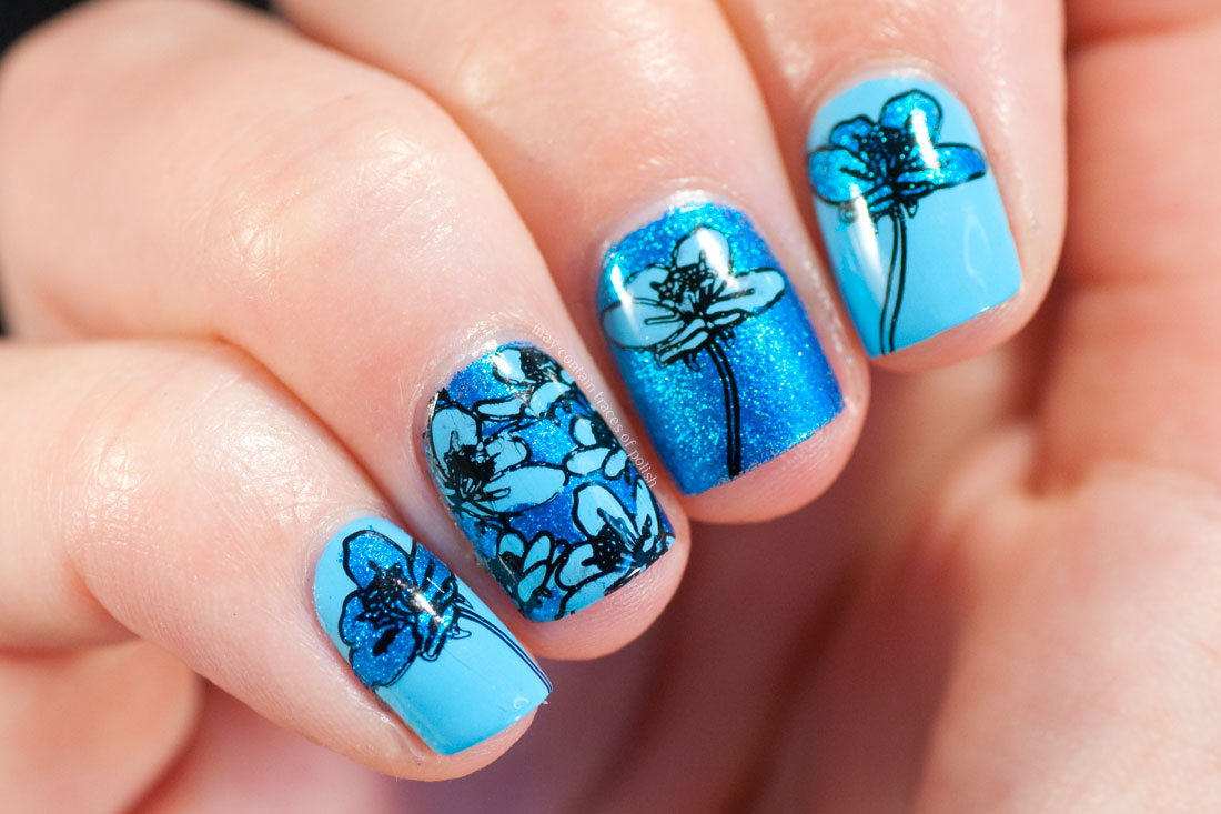 ILNP Blueprint Flower Nails - May contain traces of polish