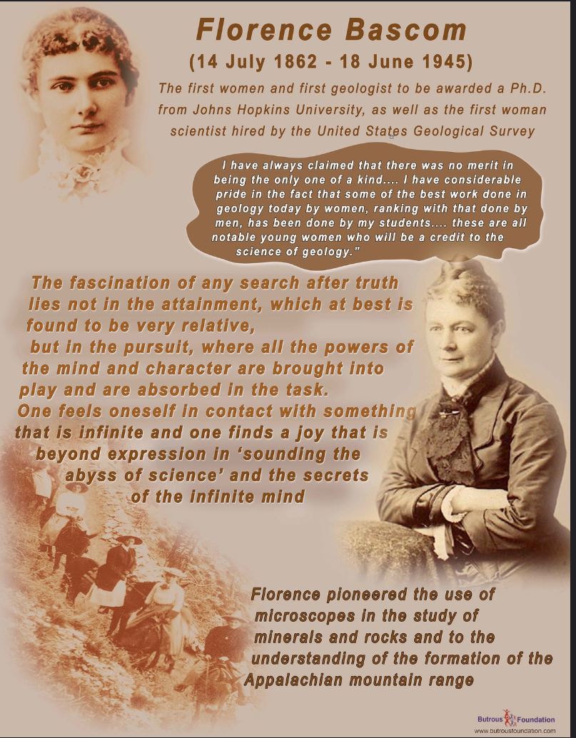 Heroínas: Florence Bascom «pionera de las mujeres geólogas»