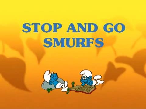 763 Stop and Go Smurfs - Smurfs