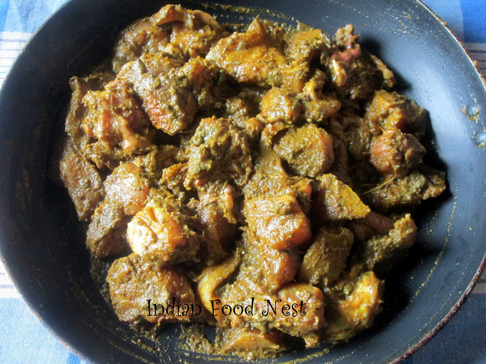 Indian Food Nest: How to make Chicken Fry with Mint Leaves / Pudhina ...