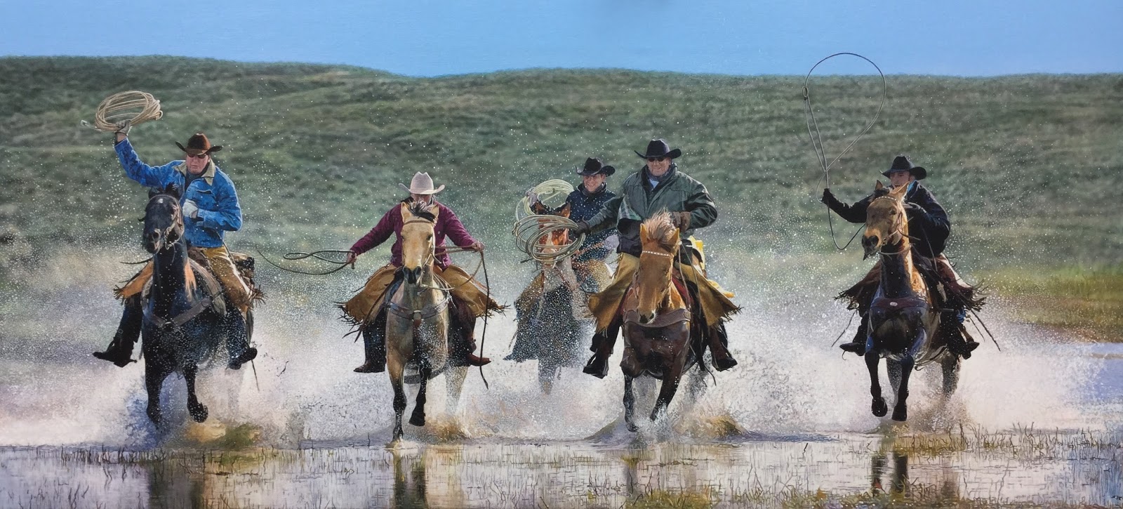 Fine Art Collector: Cowboy Art by John Bye--Masters of the American ...