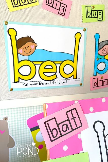 Bed for b and d Reversals | From the Pond