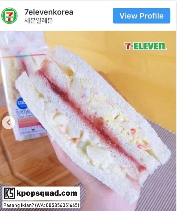 Harga Roti Inkigayo Sandwich, Makanan Korea Selatan yang Disukai dan ...