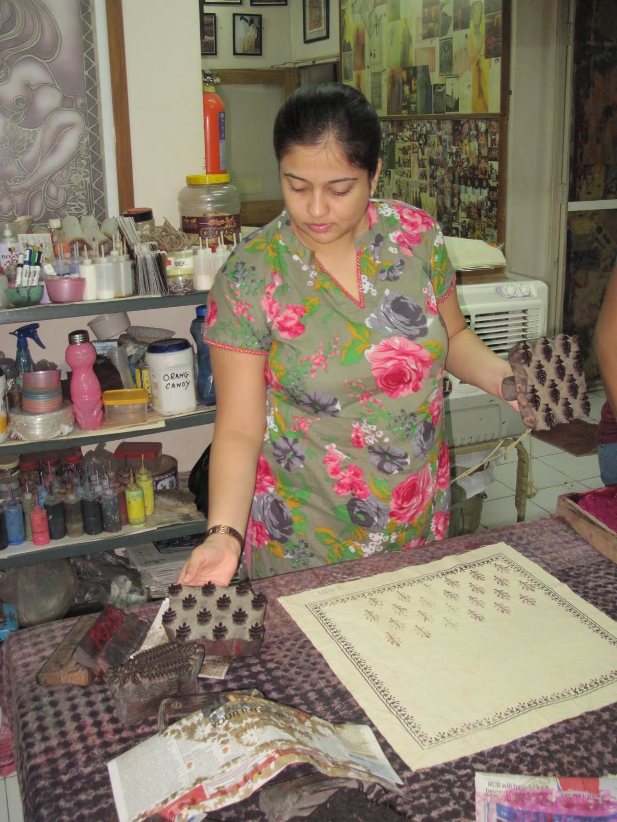 GANDHI GIFT TEXTILE."Textile Design Workshop" by GIFT Gandhi NGOs ...