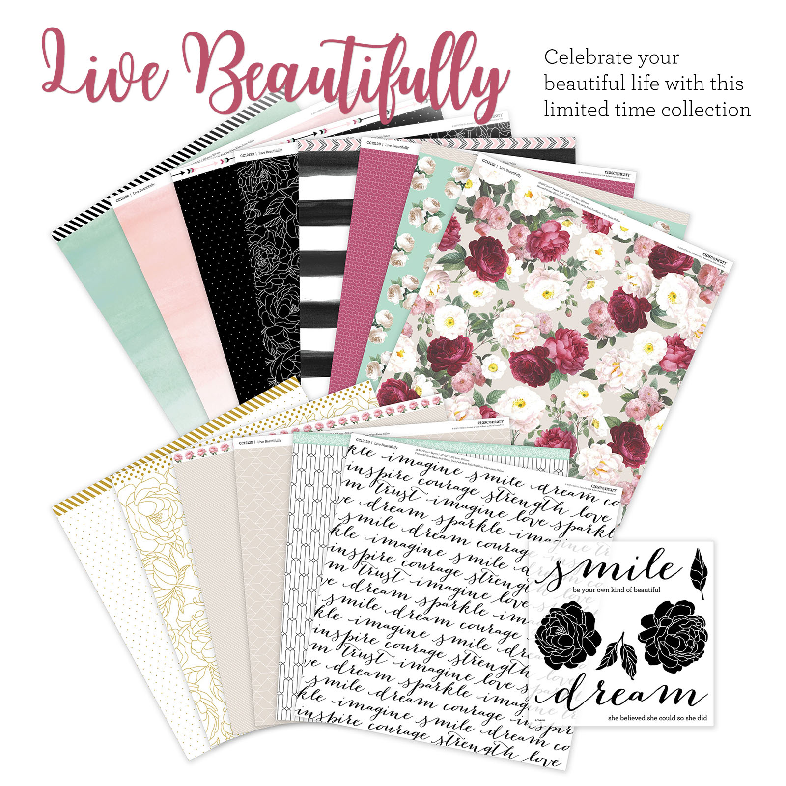 Lauren Loves To Scrap: New Catalog and Live Beautifully Paper For ...