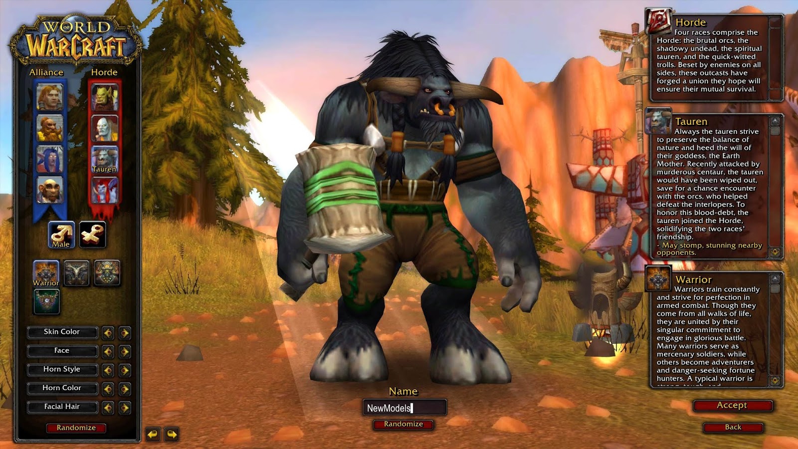 Tauren improved model