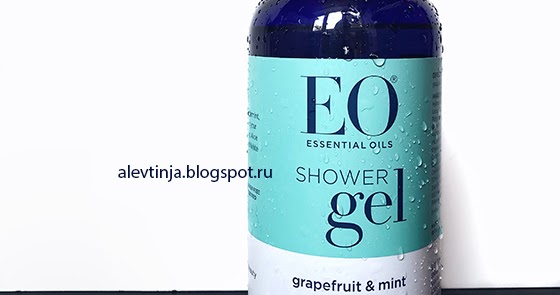 Мои покупки: EO Products, Восстанавливающий гель для душа, грейпфрут и мята