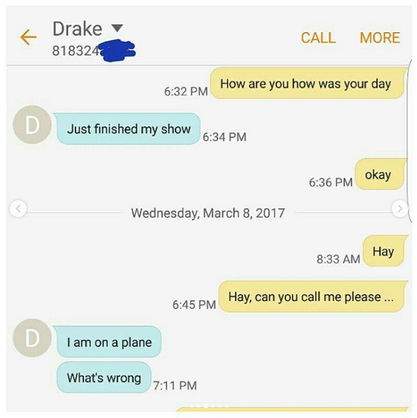 IG model puts Drake on blast, says she got pregnant for him and he ...